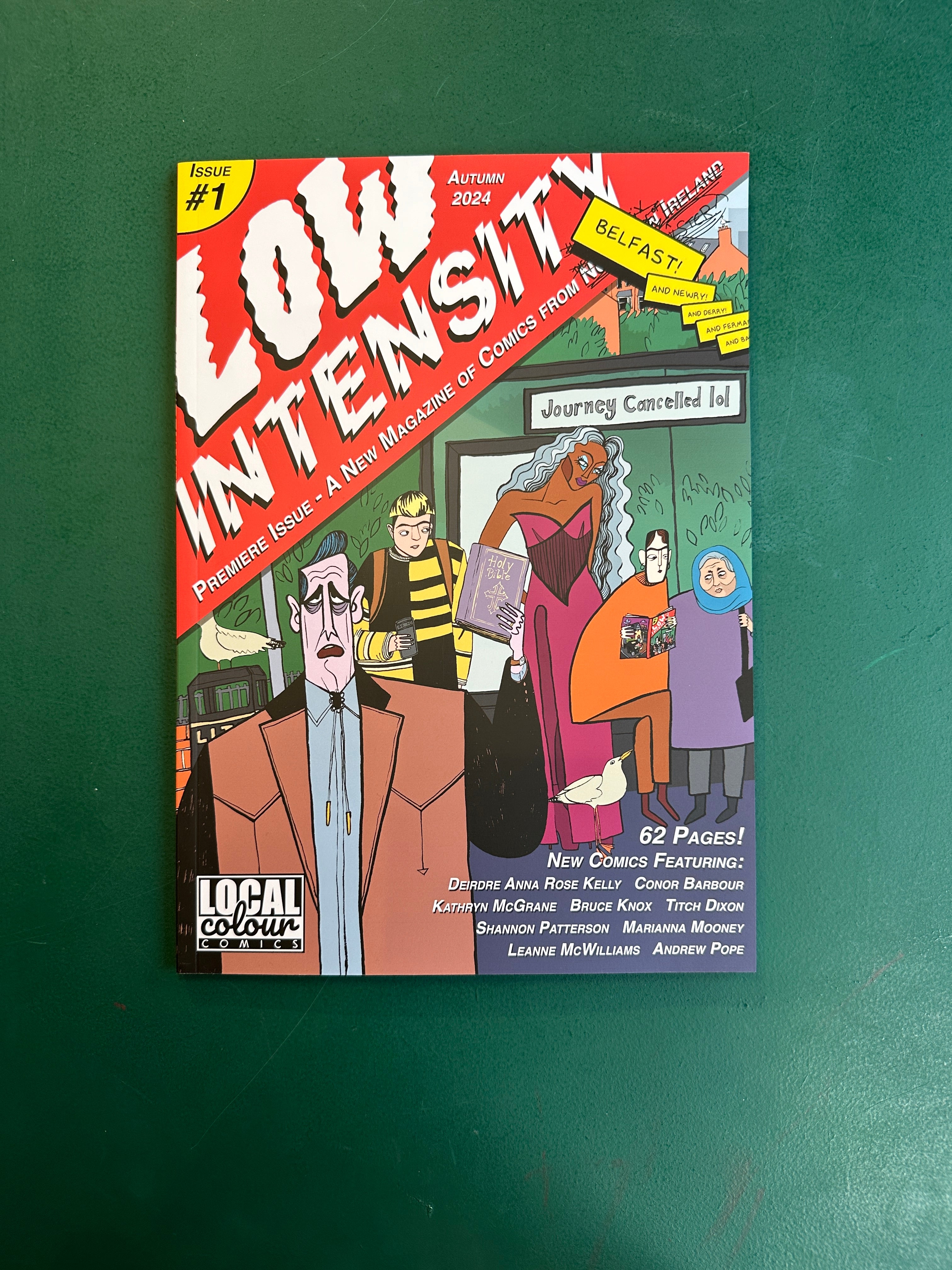 Low Intensity Comic Book | Leanne McWilliams Illustration – Born & Bred