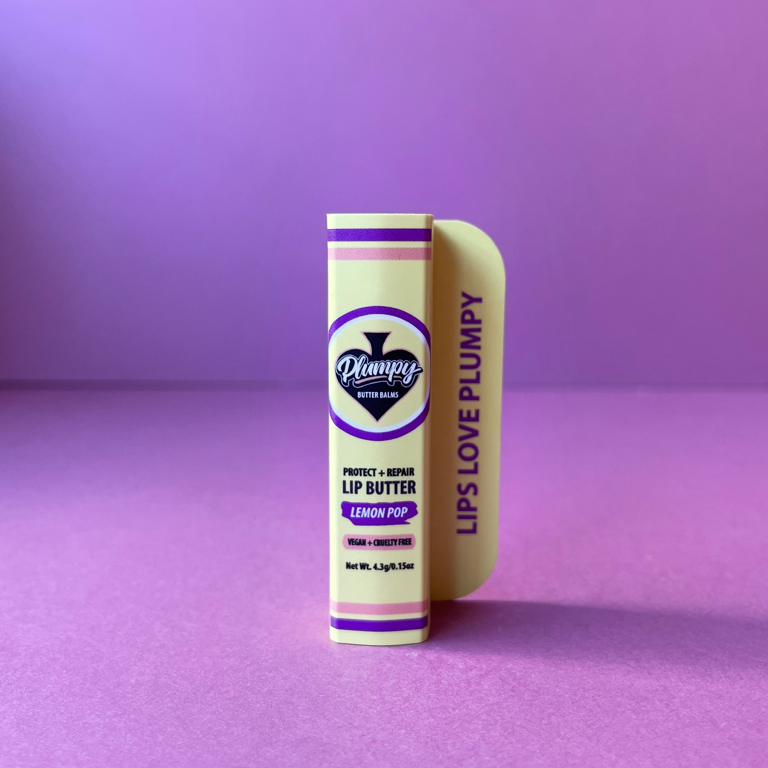 Lemon Pop Lip Butter | Plumpy Balms – Born & Bred